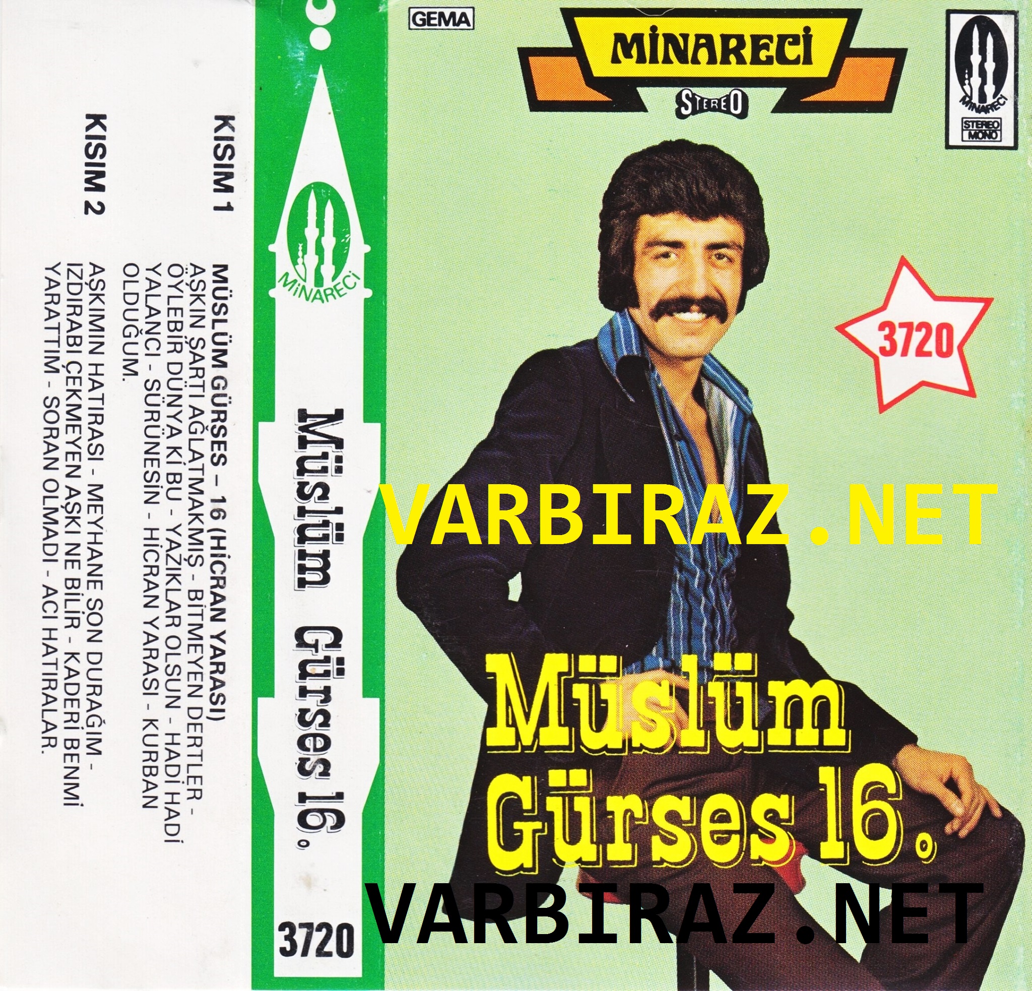 Müslüm Gürses 16 - Minareci 3720 - VarBiraZ!NeT